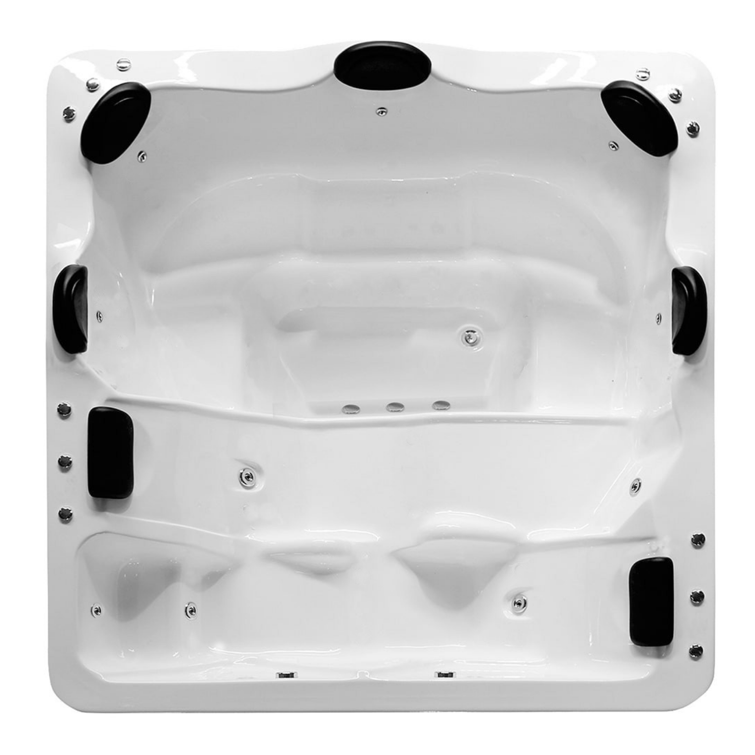 Spa completo com hidro 7 lugares com aquecedor e cromoterapia (led)